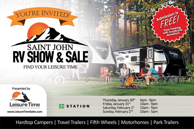 Rvshow | Leisure Time Sales | Quispamsis New Brunswick